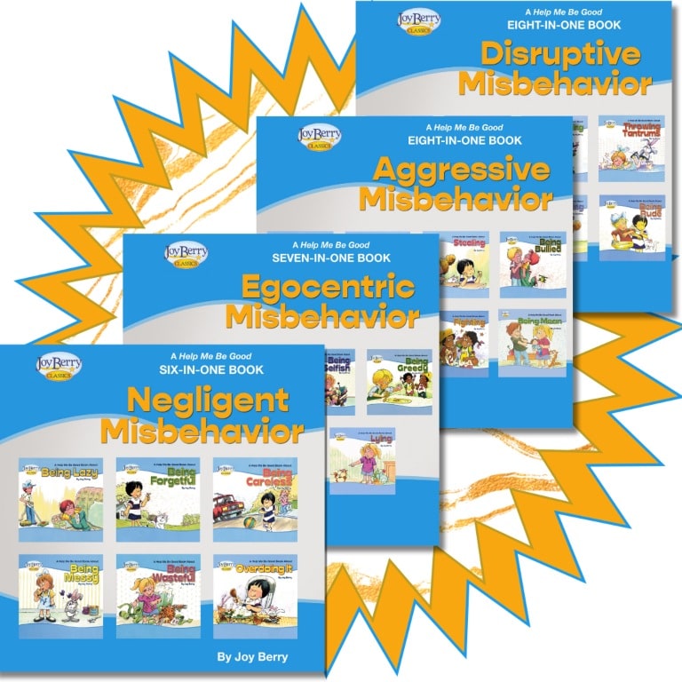 The Help Me Be Good Books For 5–7 Year Old's - Joy Berry