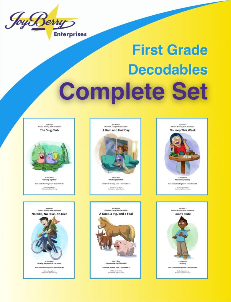 First Grade Decodables Complete Set - The Official Joy Berry Website