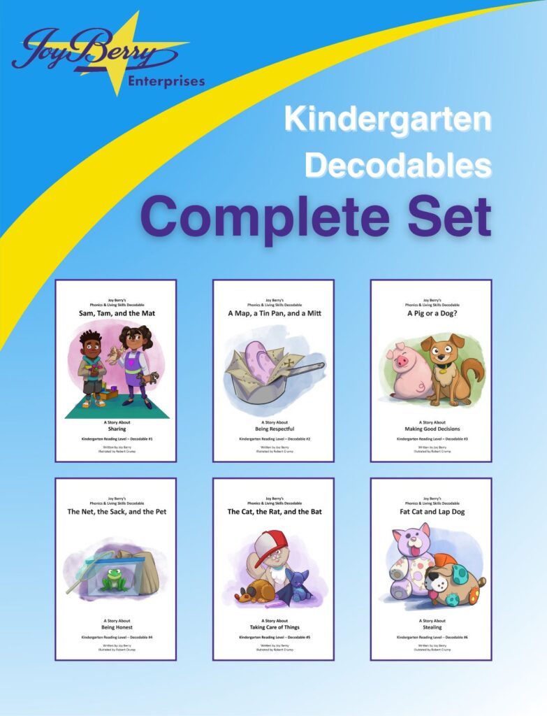 Kindergarten Decodables Complete Set - The Official Joy Berry Website